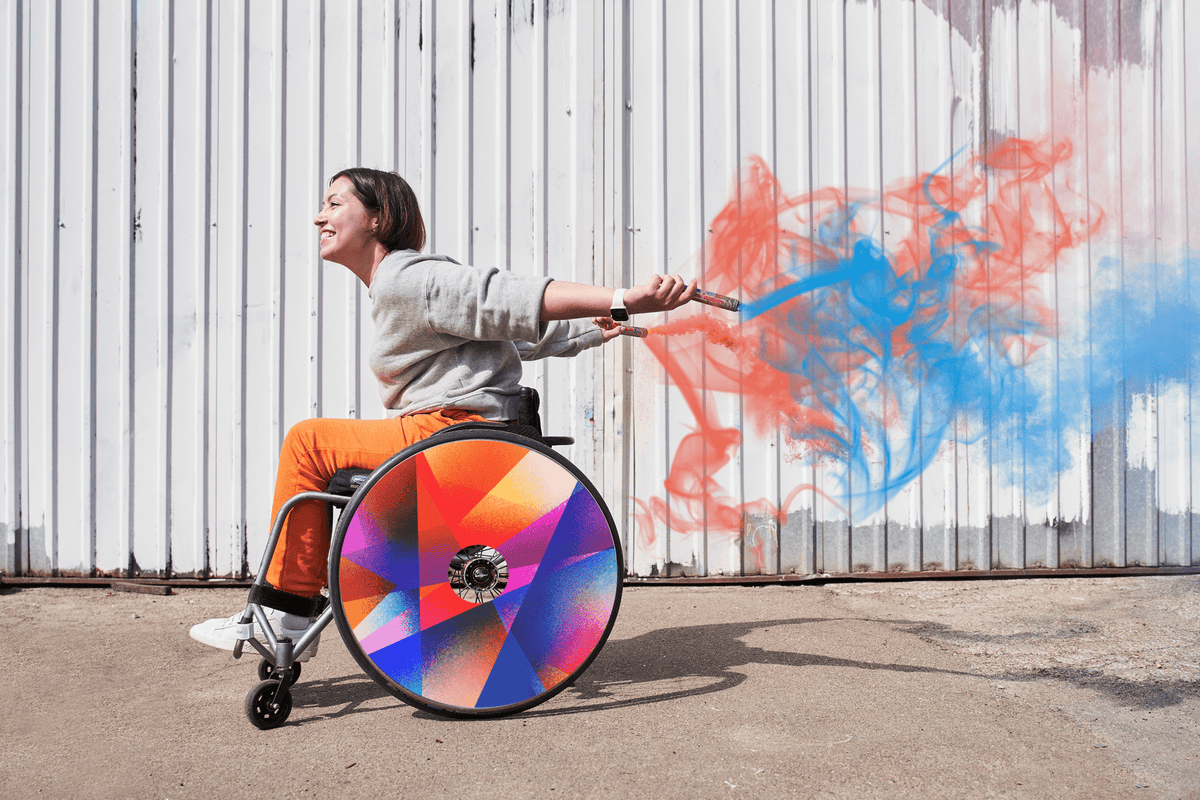 Wheelchair Spoke Guard – Precision Plastics