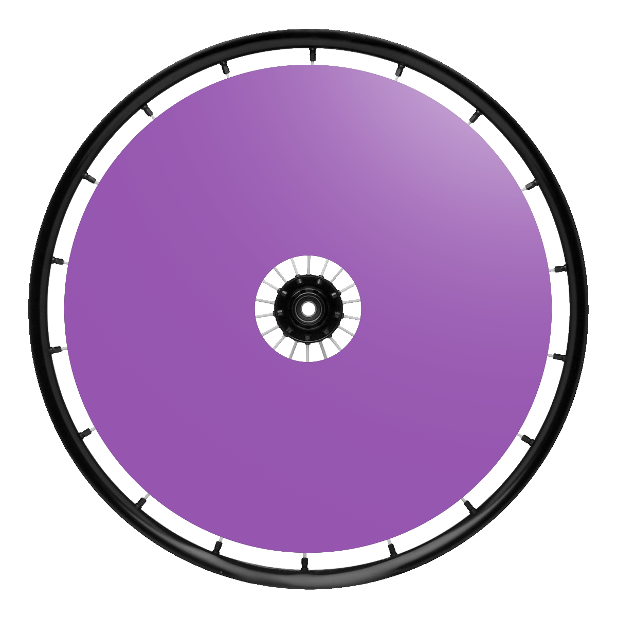 Lavender Purple Spoke Guard - Pair (9B59B6) – Precision Plastics